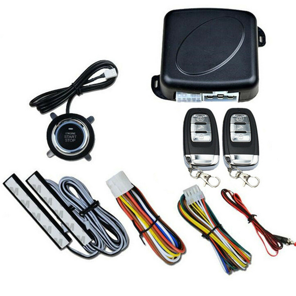 Remote Control Auto Car SUV Keyless Entry Engine Start Button Alarm ...