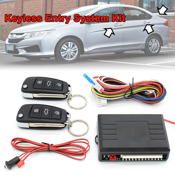 Universal Car Remote Central Kit Door Lock Locking Vehicle Keyless ...
