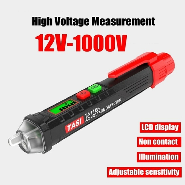 New Portable AC/DC 12V-1000V Non-contact Electricity Detector Test ... New Portable AC/DC 12V-1000V Non-contact Electricity Detector Test ...