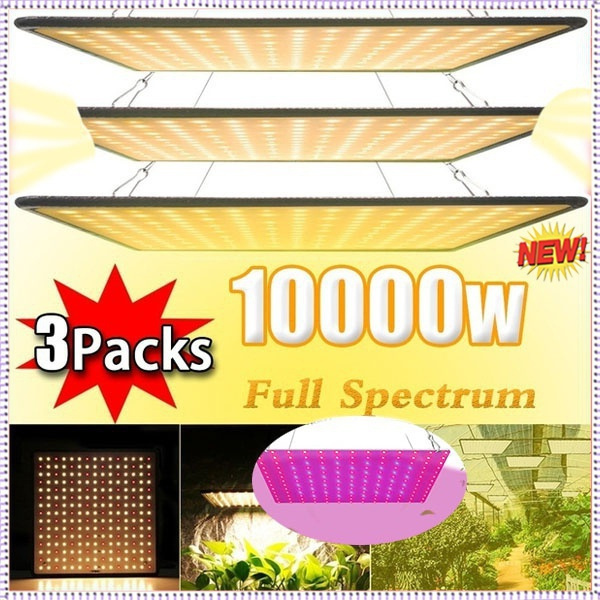 New Upgrade Led Grow Light 8000W Full Spectrum LED Plant Grow Light Veg ...