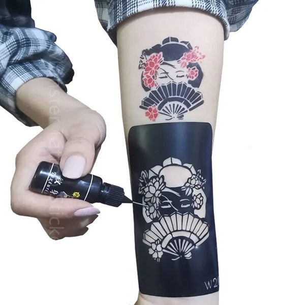 10ml Tattoo Ink 10ml-Value PackPlant Ingredients Tattoo Lasts Up To 15 ...