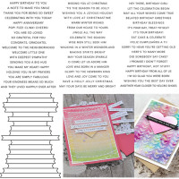 Sentiment Strips Metal Cutting Dies and Stamps Template DIY ...