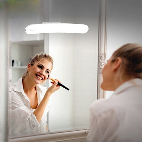 Baseus LED Mirror Light Dressing Table Makeup Light For Bathroom ...