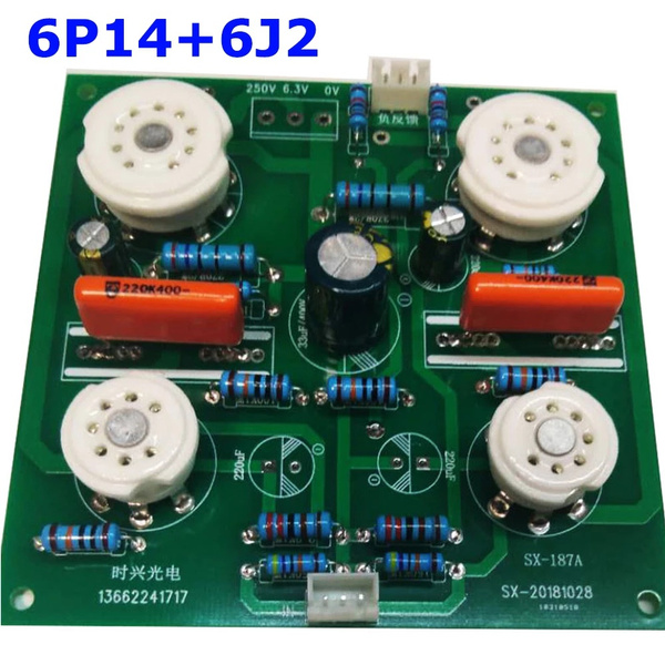 Tube Amplifier Circuit Board Tube 6P14+6J2/6J3/6J1 Preamplifier Circuit ...