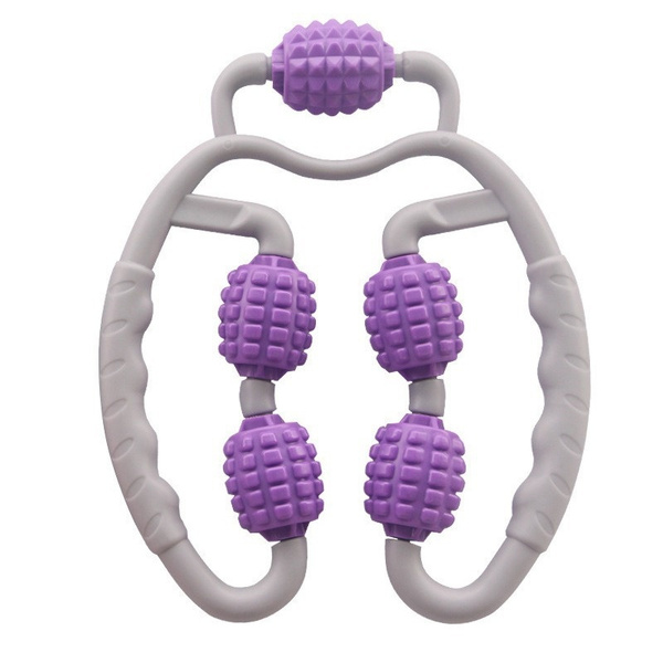 5 Rounds Circular Roller Massager Female Fitness Calf Muscle Leg ...