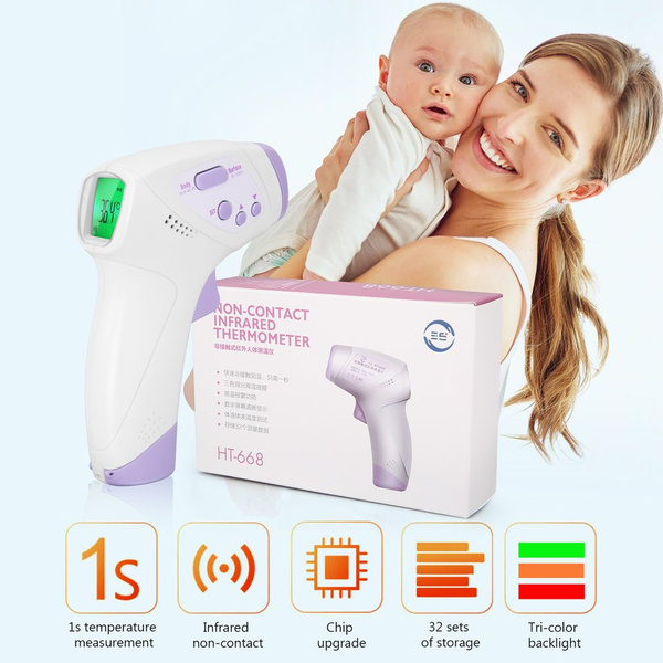 Non-contact Infrared Human Body Thermometer Home HandHeld Digital ...