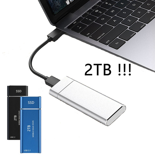 Portableo Ultra Thin External High Quality Solid State Drive 2TB ...