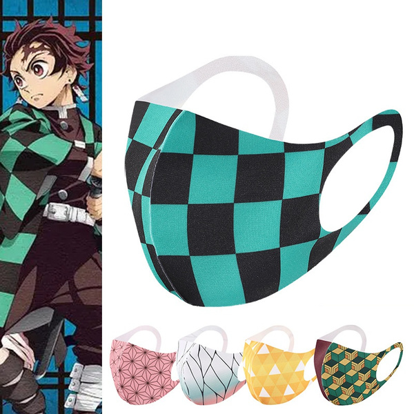 Anime Cosplay Demon Slayer Masks Kimetsu No Yaiba Mask Kamado Tanjirou ...