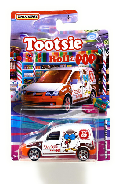 Matchbox Tootsie Roll Pop Volkswagen Caddy Delivery Van 1/6 from 2020 ...