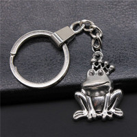 Key ring Pendant Frog Prince Frog key chains fashion jewelry 1pcs | Wish