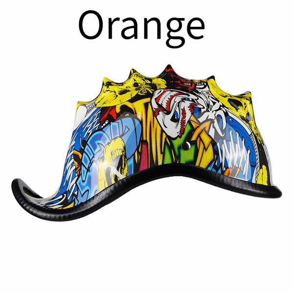 Motorcycle helmet men hip hop retro half helmet summer light safety ...