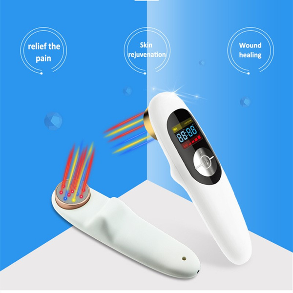 Handheld Multicolor Cold Low Level Laser Light Therapy Unit Device Body ...