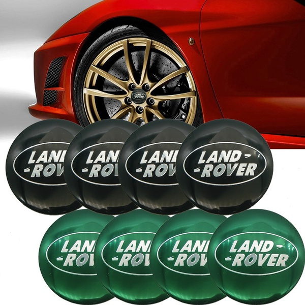 4 Pcs Land Rover Wheel Sticker 56.5 Mm Wheel Center Hub Cover Sticker ...