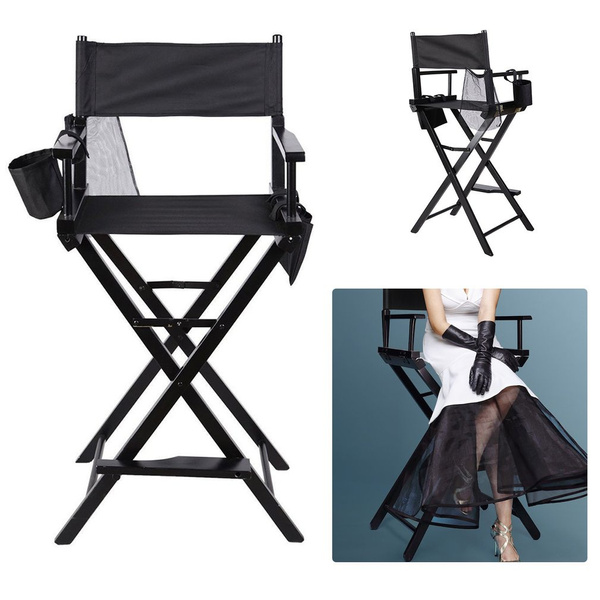 Professional Makeup Artist Directors Chair Wood Light Weight Foldable ...