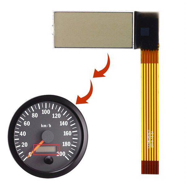 For Kenworth Truck Jcb Tractor VDO Gauge 6Pin Speedometer Tachometer ...