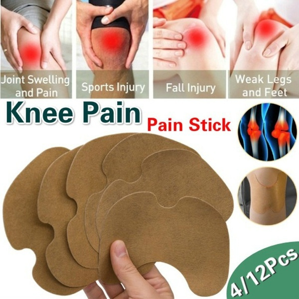 12/4Pcs Knee Plaster Sticker Wormwood Extract Knee Joint Ache Pain ...