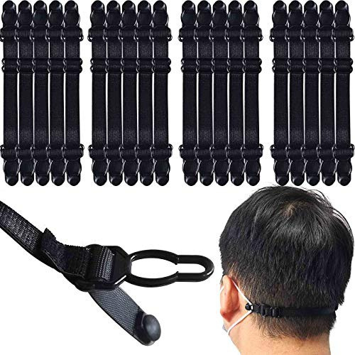 [20PCS] Adjustable Face Mask Extender Strap Hook | Mask Holder | Mask ...
