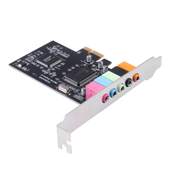 5.1CH PCI-E PCI Express CMI8738 Audio Sound Card PC Computer Compatible ...