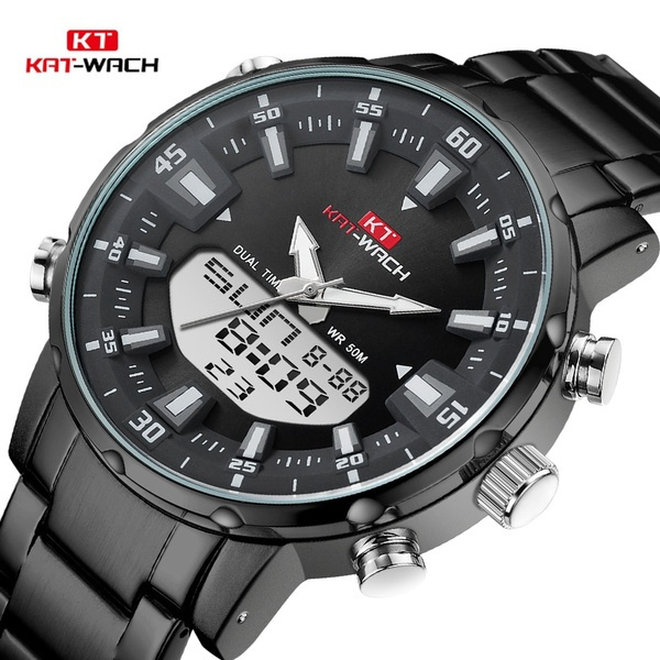 2021 KAT-WACH Water Resistant Sports Digital Watch for Men, Military ...
