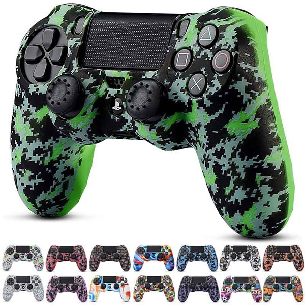 Silicone Protective Case Cover Skin for Dualshock 4 Controller PS4/PS4 ...