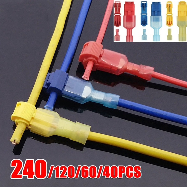 240/120/60PCS Set Scotch Lock Quick Splice Connector Terminals ...