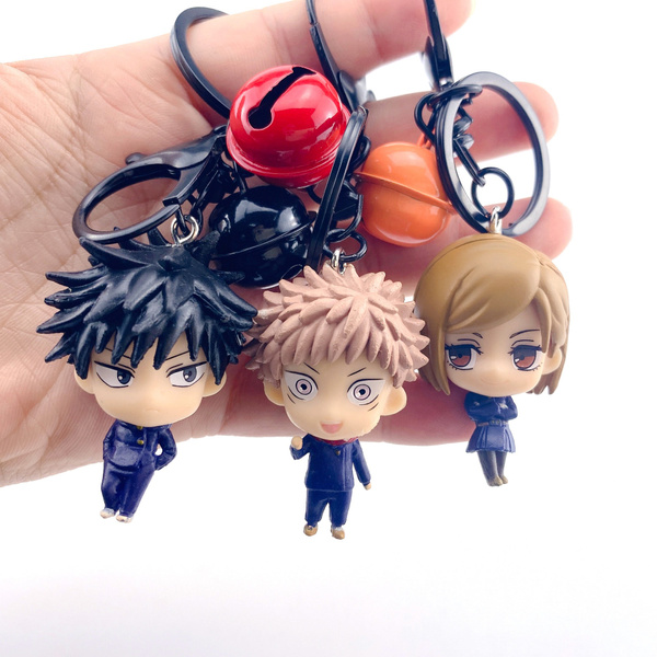 Jujutsu Kaisen 5pc/set Cartoon Anime Keychain Gojo Satoru Itadori Yuji ...