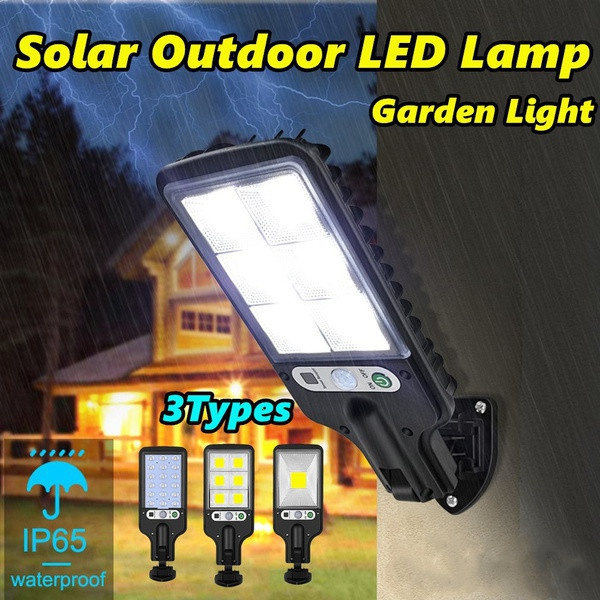 Solar Outdoor LED Courtyard Wall Lamp Waterproof Lamp Human Body ...