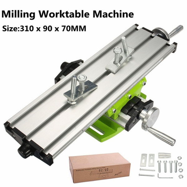 Multifunction Mini Compound Bench Drilling Slide Table Worktable ...