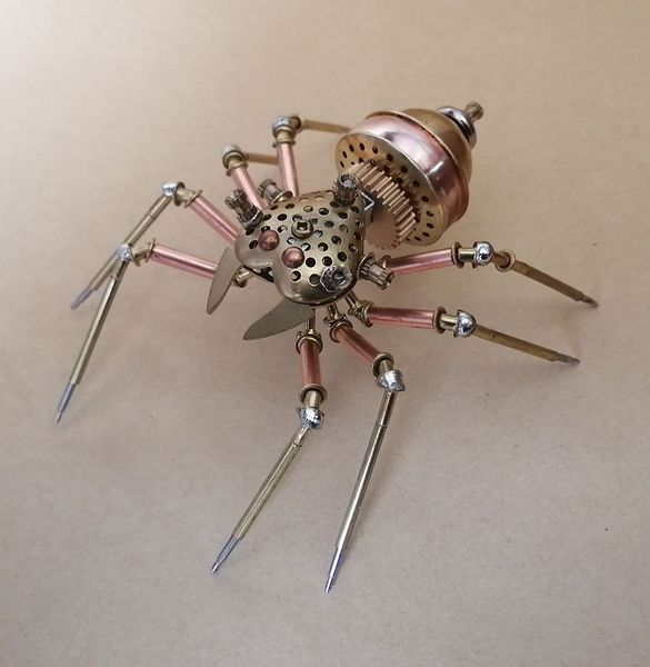 3D Metal Mechanical Insect Handicrafts Mechanical Finished Model for ...