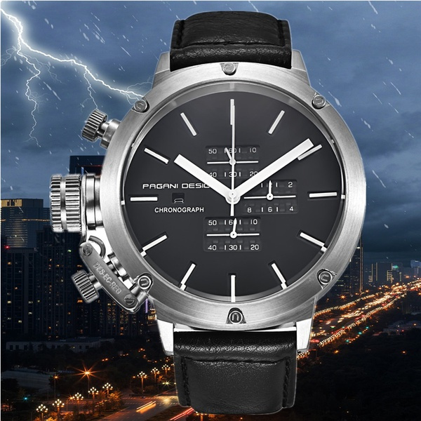 2020 luxury brand PAGANI design watch, large waterproof quartz watches ...
