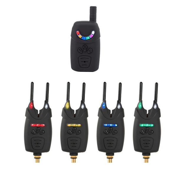 Wireless Fishing Electronic Alarm Carp Fishing Bite LED Alarming ...