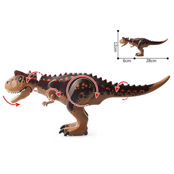 70 Style Jurassic World Brutal Raptor Building Blocks Dinosaur Bricks ...