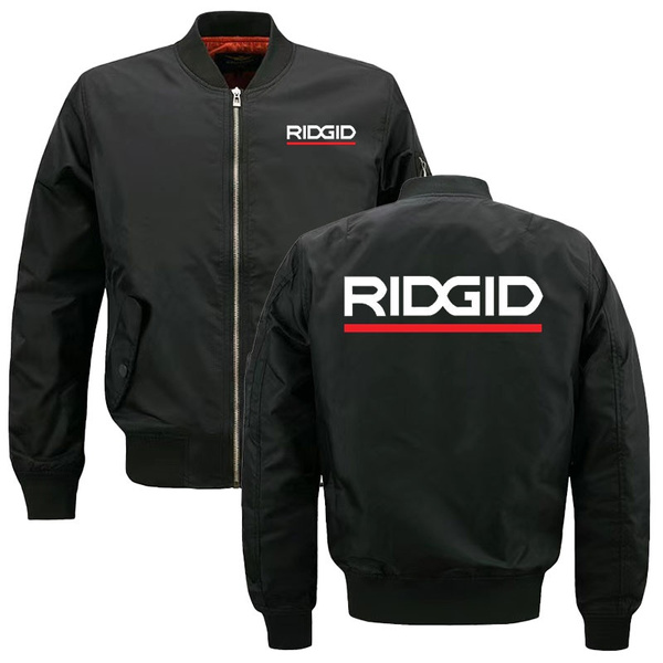 New Arrival Ridgid Logo Jackets Men's Classic Thick Bomber Jackets ...