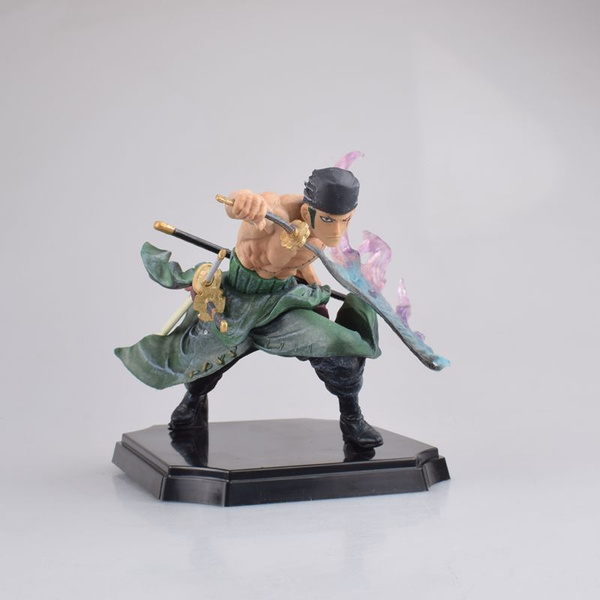 Anime One Piece Roronoa Zoro Combat Version PVC Action Figure ...