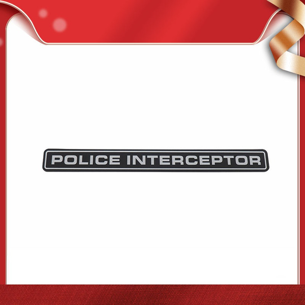 Premium Police Interceptor for V8 car Hood Fender trunk Rear Bonnet ...