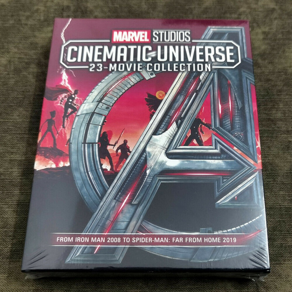 ALL 23 MARVEL CINEMATIC UNIVERSE MOVIE COLLECTION 8 BLU-RAY Ships 1st ...