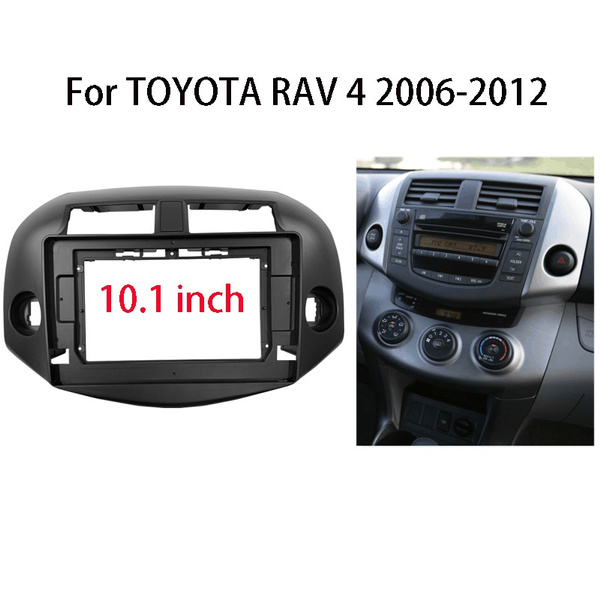 2 Din Car Radio Fascia For TOYOTA RAV 4 2006-2012 Auto Stereo Panel ...