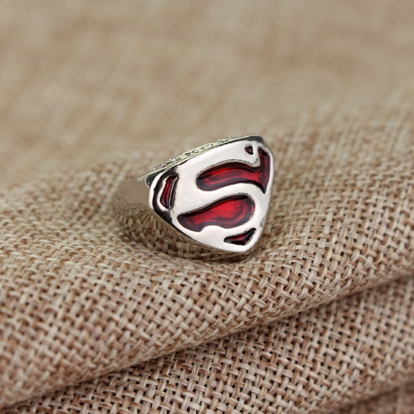 DC Comics Superhero Jewelry Men's Stainless Steel Superman Superhero ...