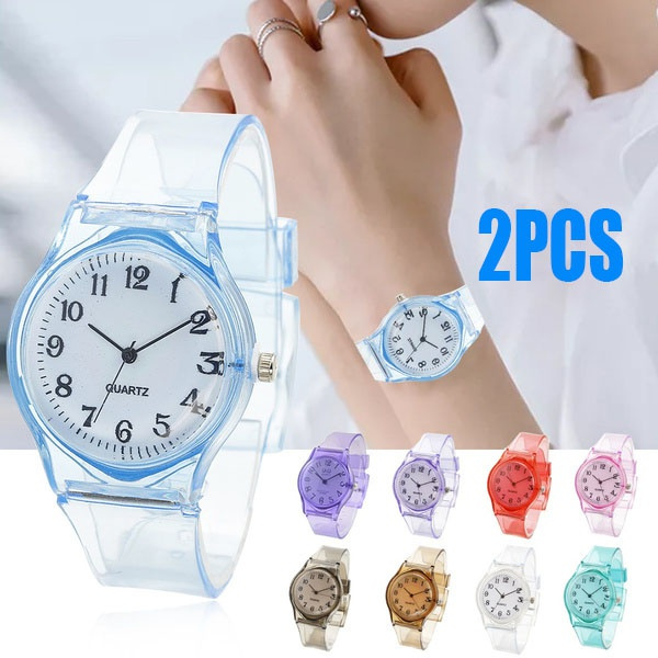 1/2pcs Watches Numbers Transparent Rubber Transparent Clear Cheap ...