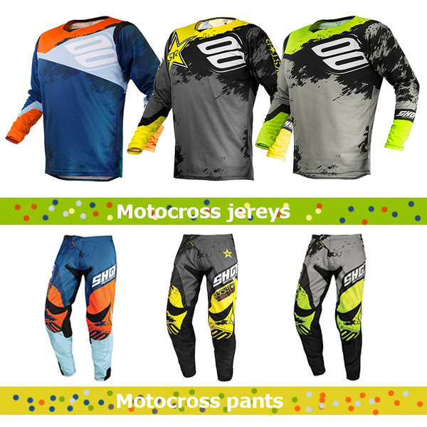 Shot 2020 Advance Gear Contact Rockstar Motocross Pants and Jersey | Wish