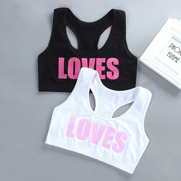 Girls Bra Tube Top Girls Vest Underwear Development Period Outdoor Wear ...