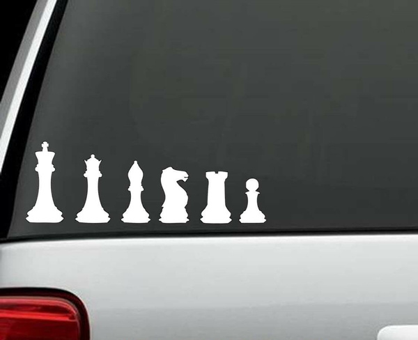 7" Long CHESS FAMILY Decal Sticker Car Truck SUV Van Laptop WINDOW ...