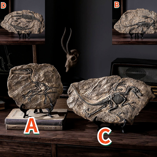 Dinosaur Figure Statue Fossils Shape Resin Craft Tyrannosaurus Rex ...