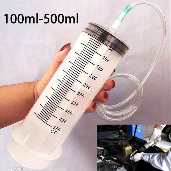 1pcs,Large Capacity Syringe,Plastic Syringe needle Suction Oil Tube ...