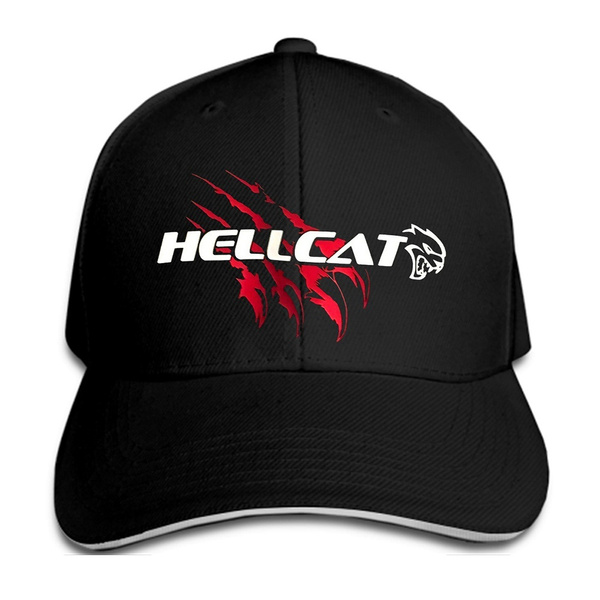 Mens Womens Baseball Cap Dodge SRT Hellcat Racing Adjustable Summer ...