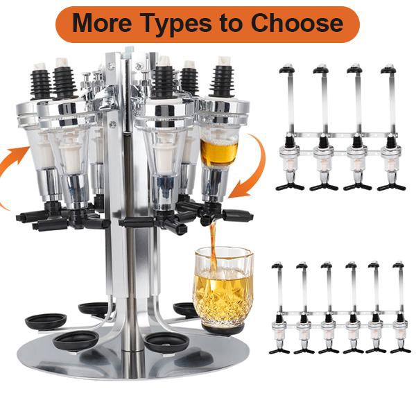 3 Types Home Bar 6 Bottle/4 Bottle Liquor Holder Professional Alcohol ...