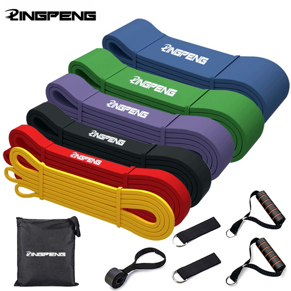 208cm Thick Stretch Resistance Band Sports Expander Elastic Pull Up ...