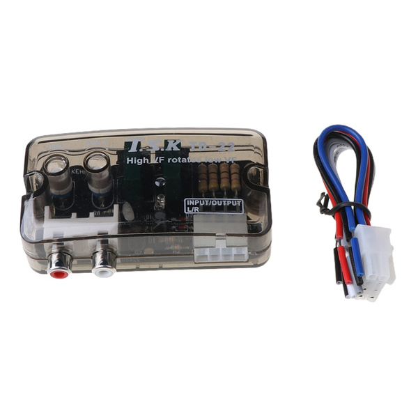 TD-22 RCA Stereo High to Low Adjustable Frequency Line Speaker Level ...