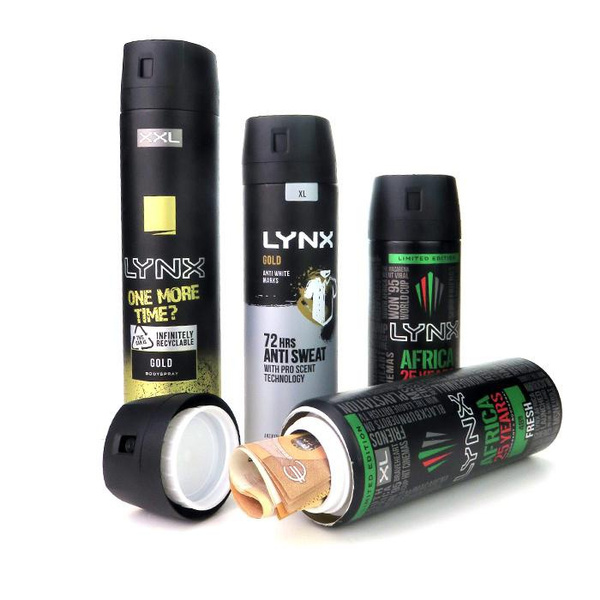 Stash Can Deodorant Body Spray Diversion Safe Secret Large Storage Box ...