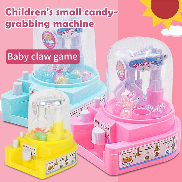 Manual Mini Candy Claw Machine Remote Control Indoor Games New Upgrade ...